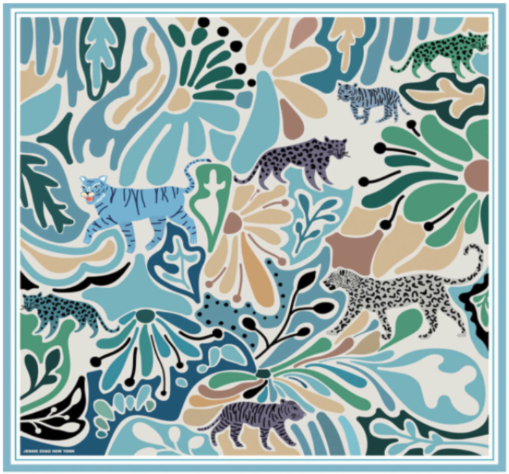 Tree of Life Silk Scarf – Quinn Hop